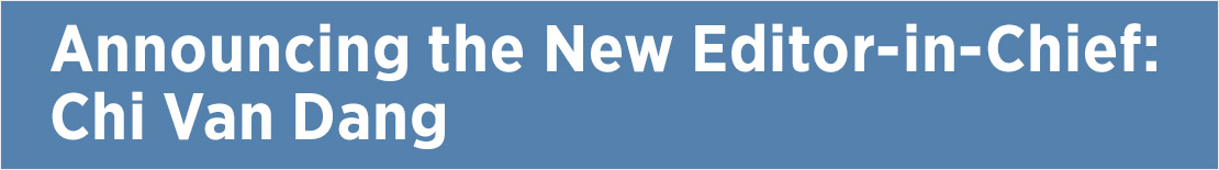 Editor-in-Chief | Cancer Research | American Association for Cancer ...