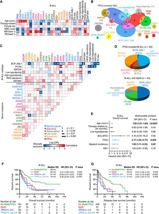 Acute Lymphoblastic Leukemia with Myeloid Mutations Is a High-Risk ...