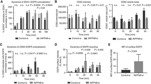 The INPP4B Tumor Suppressor Modulates EGFR Trafficking and Promotes ...