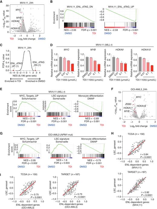 Small-Molecule Inhibition of the Acyl-Lysine Reader ENL as a Strategy ...