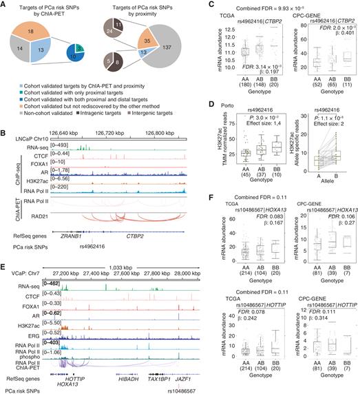 Prostate Cancer Transcriptomic Regulation by the Interplay of Germline ...