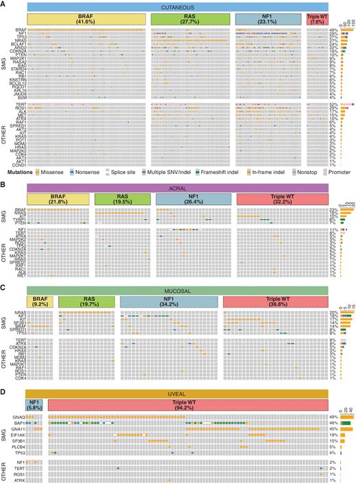 Comparative Genomics Provides Etiologic and Biological Insight into Melanoma Subtypes | Cancer ...