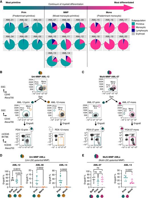 A Novel Type of Monocytic Leukemia Stem Cell Revealed by the Clinical ...