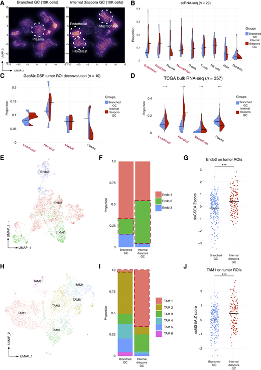 Spatially Resolved Tumor Ecosystems and Cell States in Gastric ...