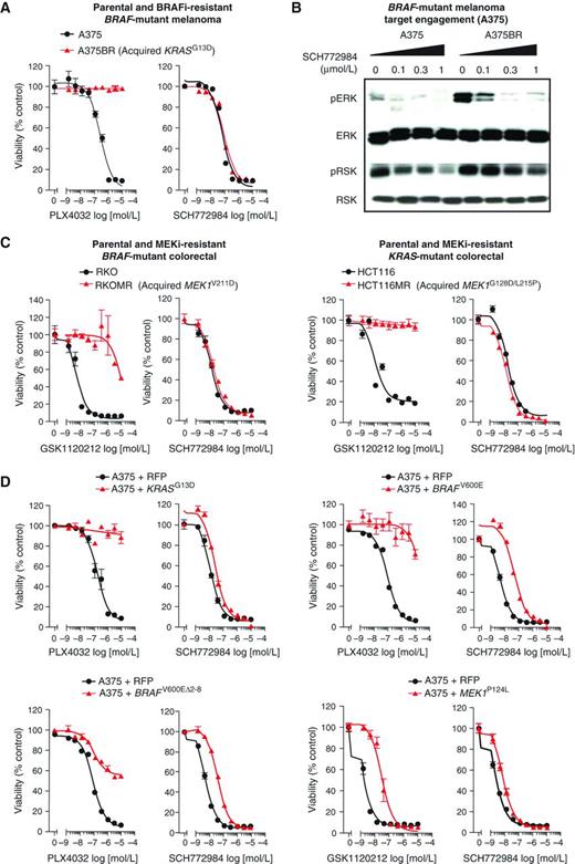 Discovery of a Novel ERK Inhibitor with Activity in Models of Acquired ...