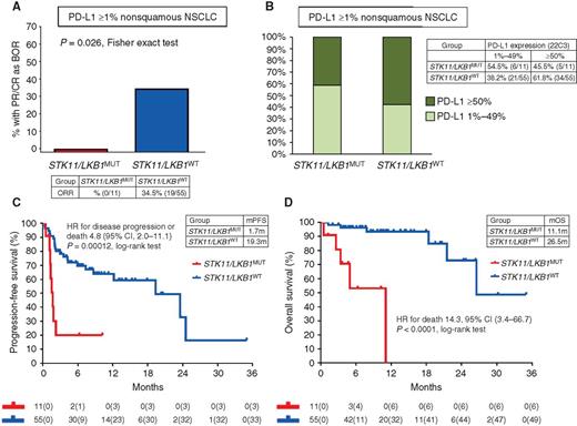 STK11/LKB1 Mutations and PD-1 Inhibitor Resistance in KRAS-Mutant Lung ...