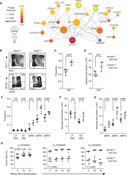 Phf6 Loss Enhances HSC Self-Renewal Driving Tumor Initiation and ...