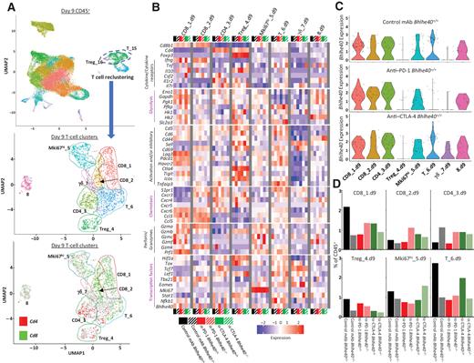 BHLHE40 Regulates the T-Cell Effector Function Required for Tumor ...