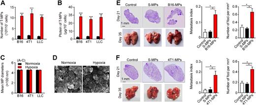 Circulating Tumor Microparticles Promote Lung Metastasis by ...