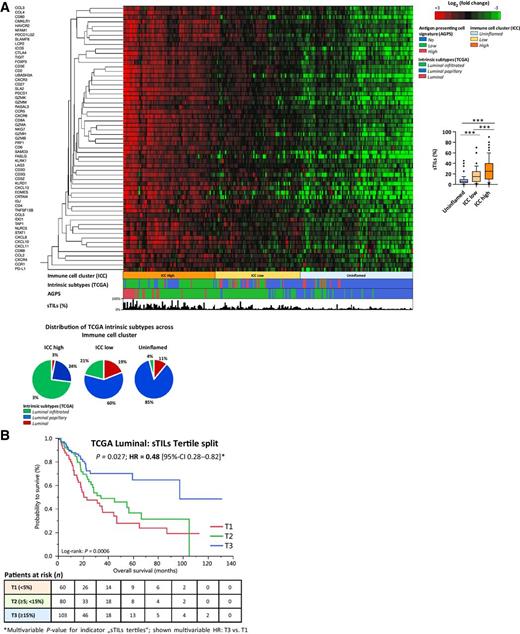 The Tumor Immune Microenvironment Drives a Prognostic Relevance That ...