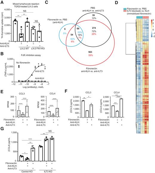 The Fibronectin–ILT3 Interaction Functions as a Stromal Checkpoint that ...