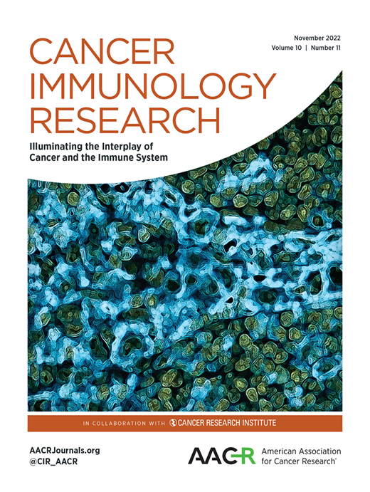 The AACR Journals: Advancing Progress Toward the AACR's 115-Year Mission | Cancer Immunology ...