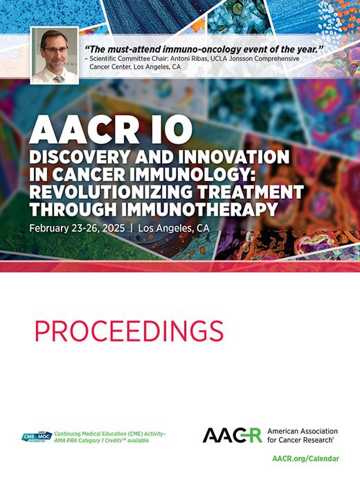 Abstract A099: The IO-Atlas Project: A cross-cohort tumor ...