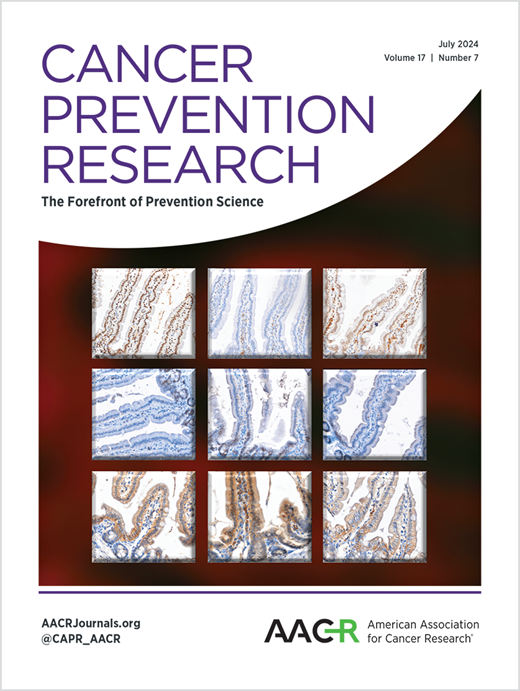 Cancer Prevention Research | American Association for Cancer Research