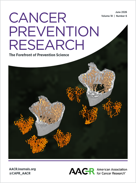 Cancer Prevention Research | American Association for Cancer Research