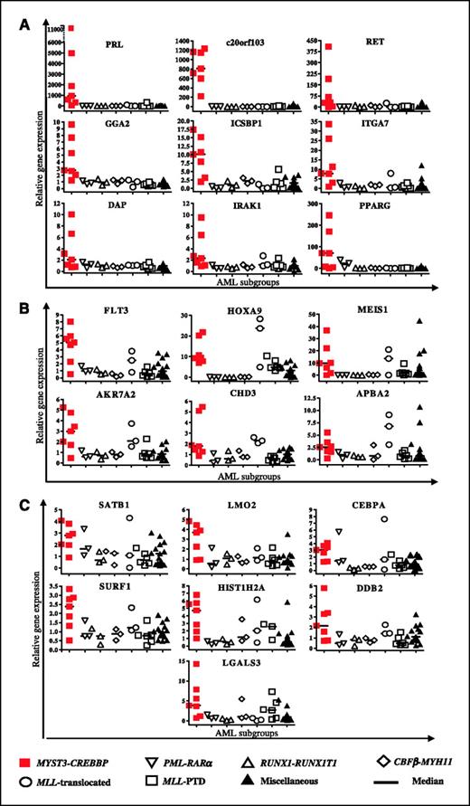 Gene Expression Profiling of Acute Myeloid Leukemia with Translocation ...