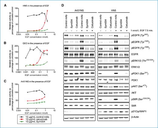 Sym004: A Novel Synergistic Anti–Epidermal Growth Factor Receptor ...
