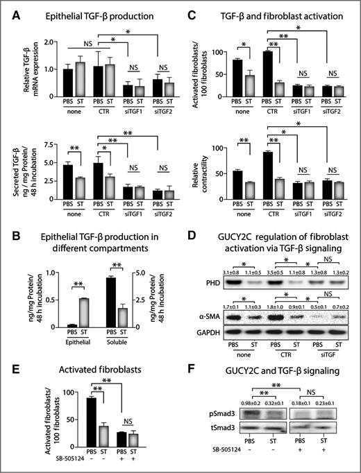 Intestinal GUCY2C Prevents TGF-β Secretion Coordinating Desmoplasia and ...