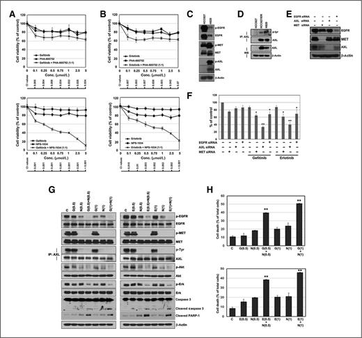 MET and AXL Inhibitor NPS-1034 Exerts Efficacy against Lung Cancer ...