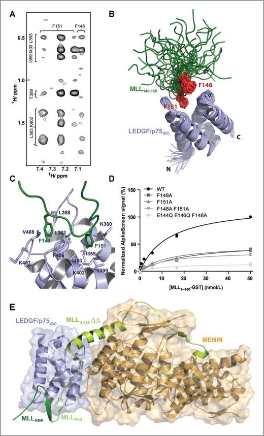 Validation and Structural Characterization of the LEDGF/p75–MLL ...