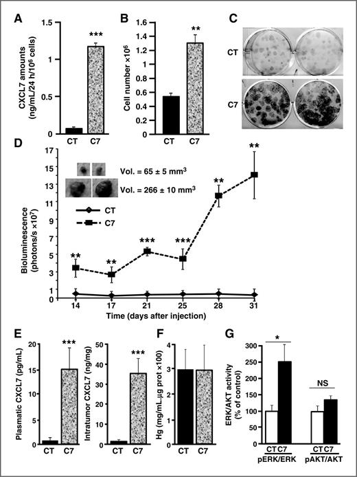 The CXCL7/CXCR1/2 Axis Is a Key Driver in the Growth of Clear Cell ...