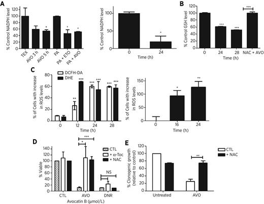 Targeting Mitochondria with Avocatin B Induces Selective Leukemia Cell ...