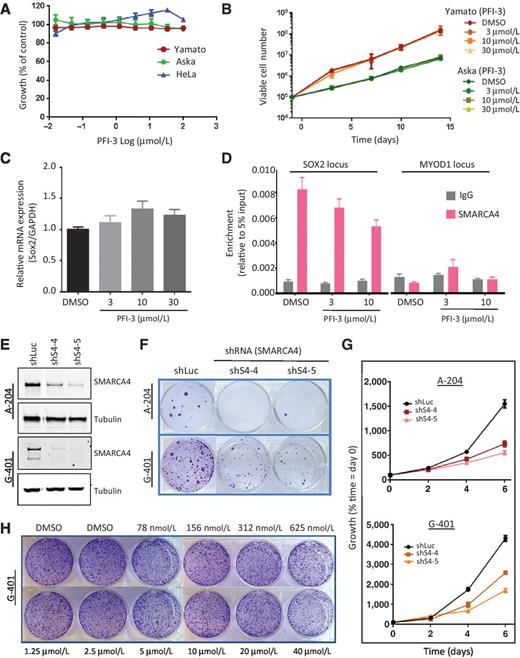 The SMARCA2/4 ATPase Domain Surpasses the Bromodomain as a Drug Target ...