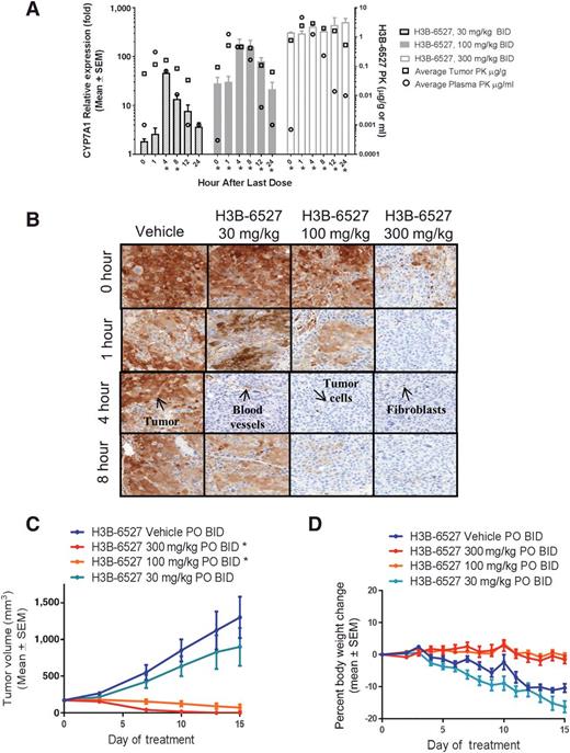 H3B-6527 Is a Potent and Selective Inhibitor of FGFR4 in FGF19-Driven ...
