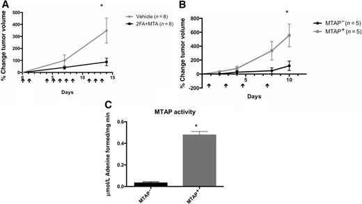 Specific Targeting of MTAP-Deleted Tumors with a Combination of 2 ...