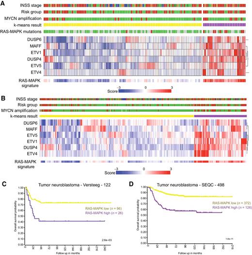RAS–MAPK Pathway-Driven Tumor Progression Is Associated with Loss of ...