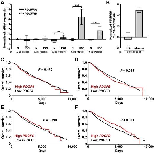 Stromal Platelet–Derived Growth Factor Receptor-β Signaling Promotes ...