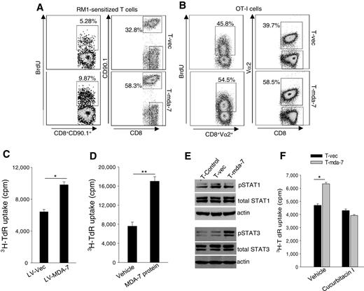 Engineering T Cells to Express Tumoricidal MDA-7/IL24 Enhances Cancer ...