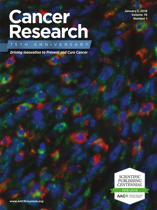 Cancer Research: 75th Anniversary of the Field's Most Highly Cited ...