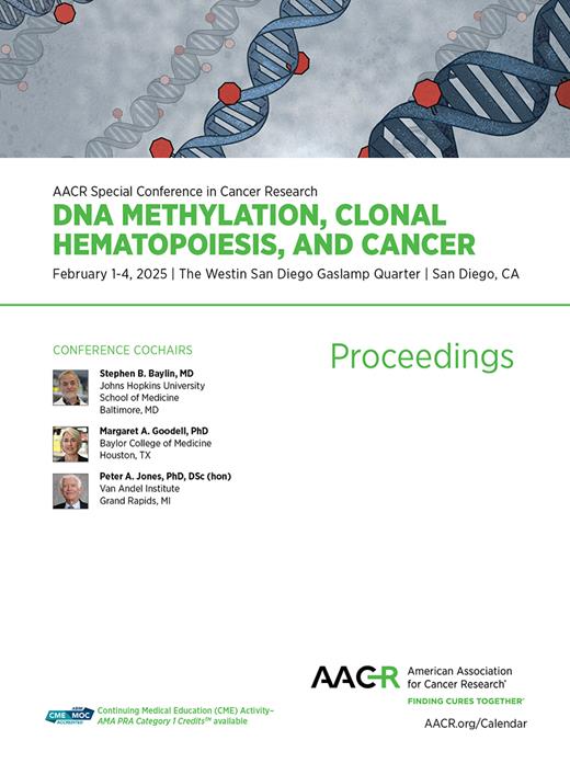 Abstract IA007: DNA methylation in cancer: From knowledge to ...