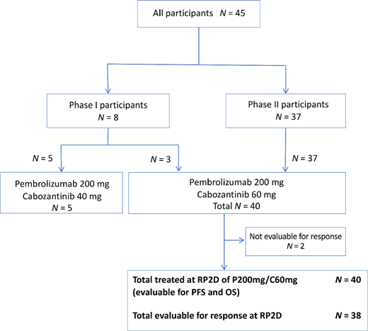 A Phase I/II Clinical Trial of Pembrolizumab and Cabozantinib in ...