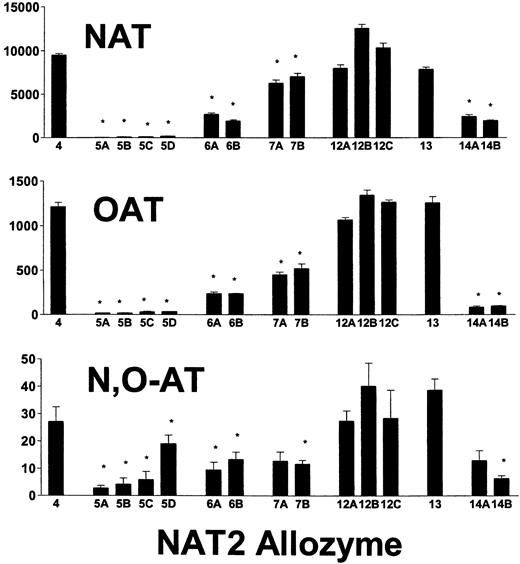 Molecular Genetics and Epidemiology of the NAT1 and NAT2 Acetylation ...