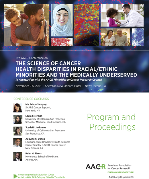 Abstract C070: Social determinants of health disparities in triple ...