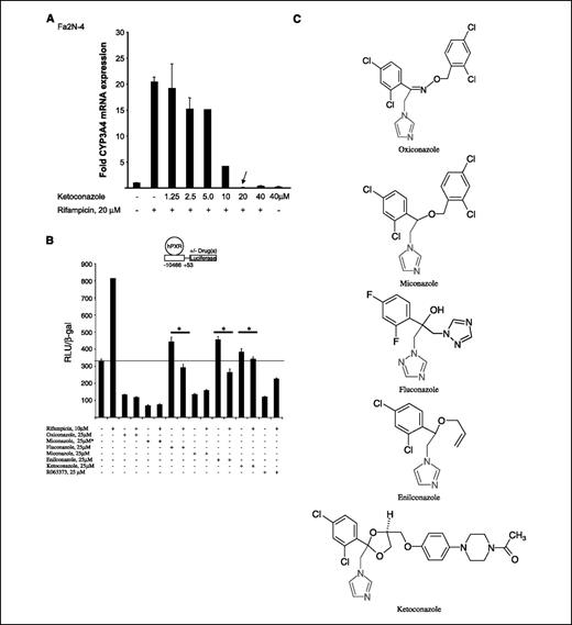 Activated Pregnenolone X-Receptor Is a Target for Ketoconazole and Its ...