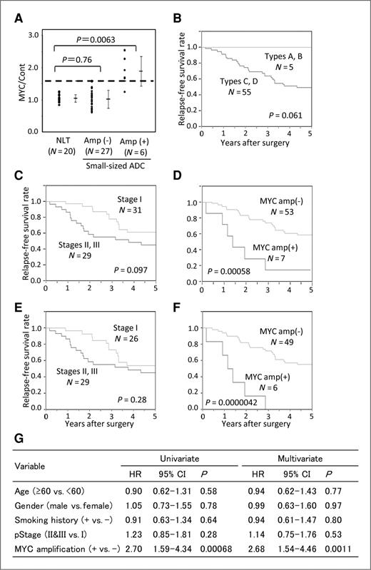 MYC Amplification as a Prognostic Marker of Early-Stage Lung ...