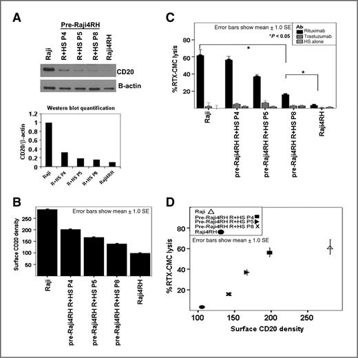 Regulation of CD20 in Rituximab-Resistant Cell Lines and B-cell Non ...