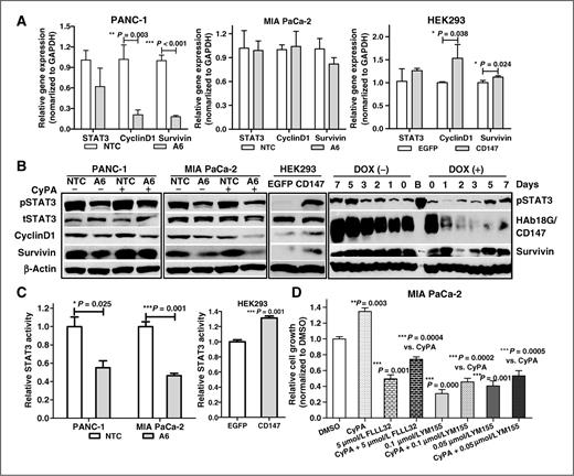 HAb18G/CD147 Promotes pSTAT3-Mediated Pancreatic Cancer Development via ...