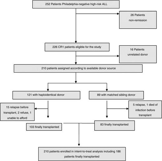 Haploidentical versus Matched-Sibling Transplant in Adults with ...