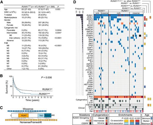 Chemogenomic Landscape of RUNX1-mutated AML Reveals Importance of RUNX1 ...