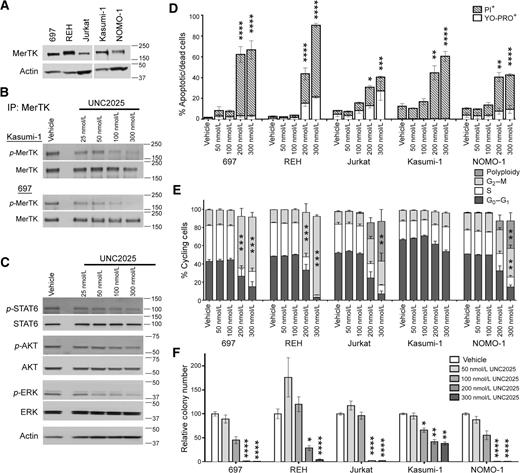 UNC2025, a MERTK Small-Molecule Inhibitor, Is Therapeutically Effective ...