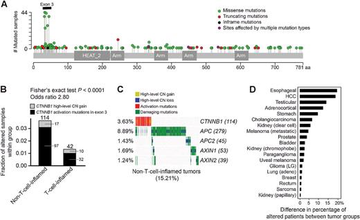 WNT/β-catenin Pathway Activation Correlates with Immune Exclusion ...