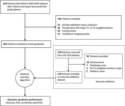 Predicting the 1p/19q Codeletion Status of Presumed Low-Grade Glioma with an Externally ...