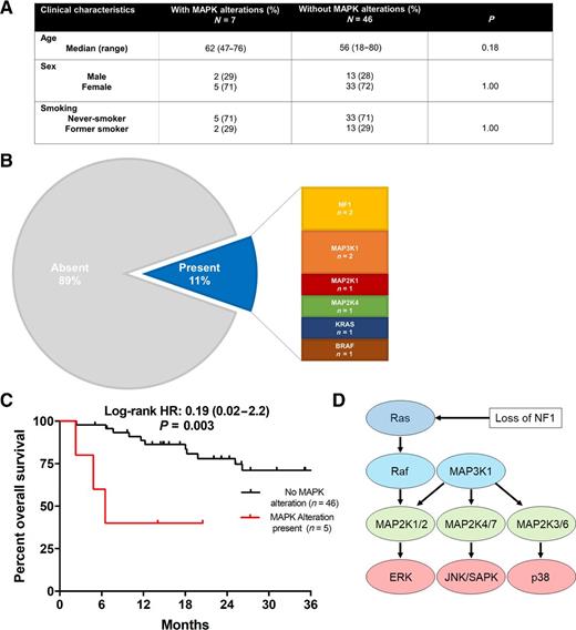 MAPK Pathway Alterations Correlate with Poor Survival and Drive ...