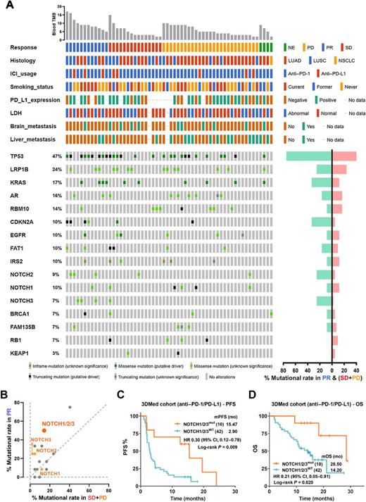 Identification of Deleterious NOTCH Mutation as Novel Predictor to ...