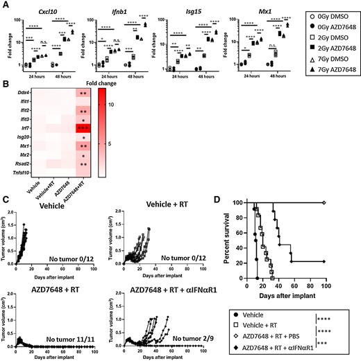 Inhibition of DNA-PK with AZD7648 Sensitizes Tumor Cells to ...
