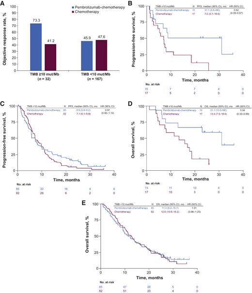 Association of Tumor Mutational Burden with Efficacy of Pembrolizumab± ...